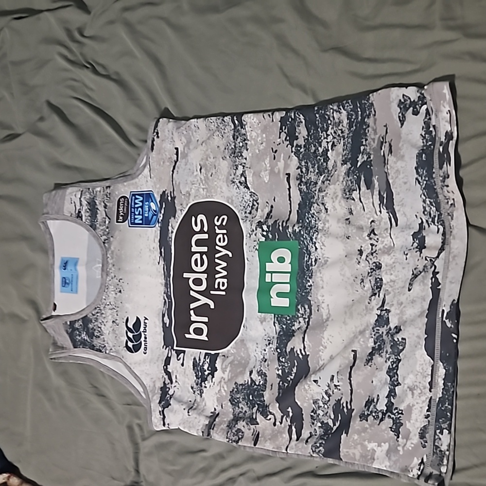 Nsw State Of Origin Rugby League Tank - Gem